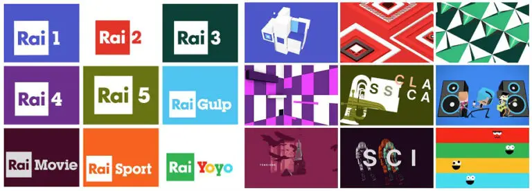 Rai : nuovi loghi e animazioni per i canali tematici - Tv Digital Divide